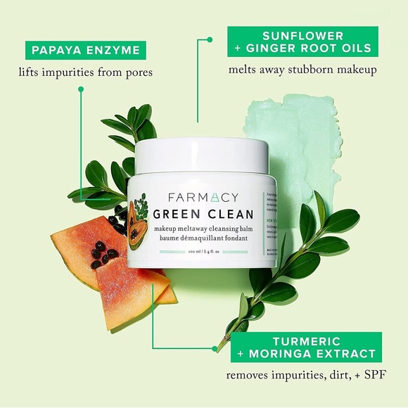 Farmacy | Skincare | Farmacy Green Clean Makeup Removing Cleansing Balm ...